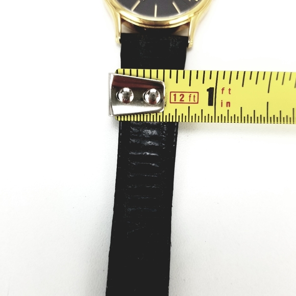 Citizen | Accessories | Citizen Womens Black Leather Band Quartz Model ...